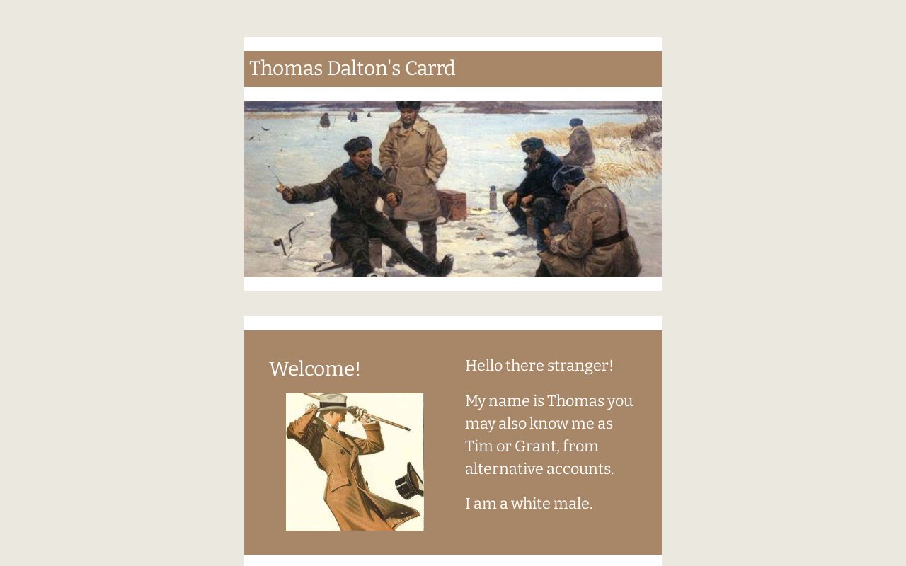 Thomas Dalton's Personal Carrd